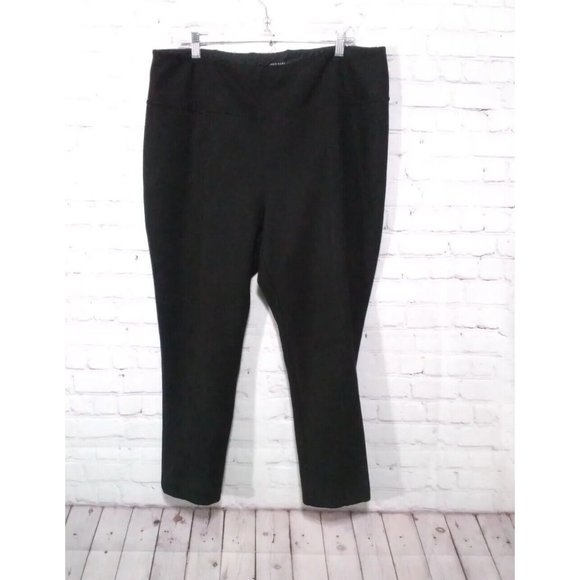 Andrew Marc | Pants & Jumpsuits | Andrew Marc Ladies Black Ponte Faux ...